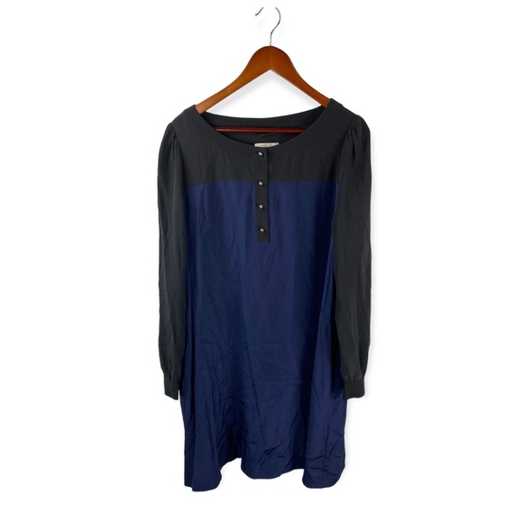 kate spade | Dresses | Kate Spade Collection Silk Colorblock Tunic ...